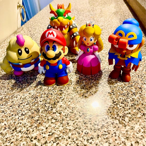 SMRPG Remake Figures - Etsy