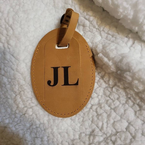Personalized Luggage Tags for the Ultimate Travel Gift, Leather Custom Keychain, Gift for Him ...