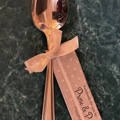 Hand Stamped Serving Spoon Friends Are the Family We Choose ...