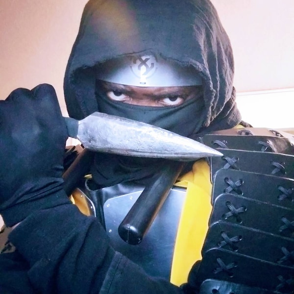 Samurai Style Shoulder Armor - Etsy