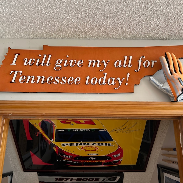 University of Tennessee Wood Sign- UT Vols- UT Football Sign- UT ...