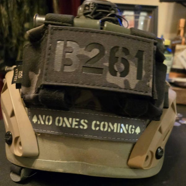 Custom Callsign Patches Your Own Text Number Lasercut Patch Customized ...