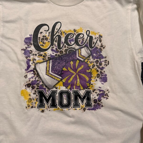 Cheer Mom,royal Blue and Yellow,sublimation,digital Download,animal ...