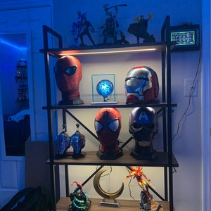 Helmet Stand, Mask Stand, Helmet Holder, Stand of the Helmet, Iron Man ...