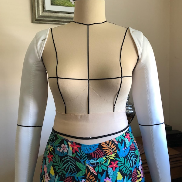 Sewing Pattern for Standard Dress Form Top Size 10 - Etsy