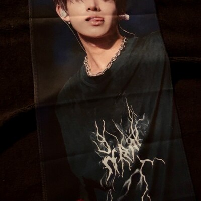 Ateez Mingi Reflective Slogan Banner - Etsy