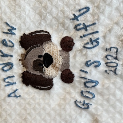 Puppy Pocket Peeper Embroidery Design, Puppy, Embroidery Design ...