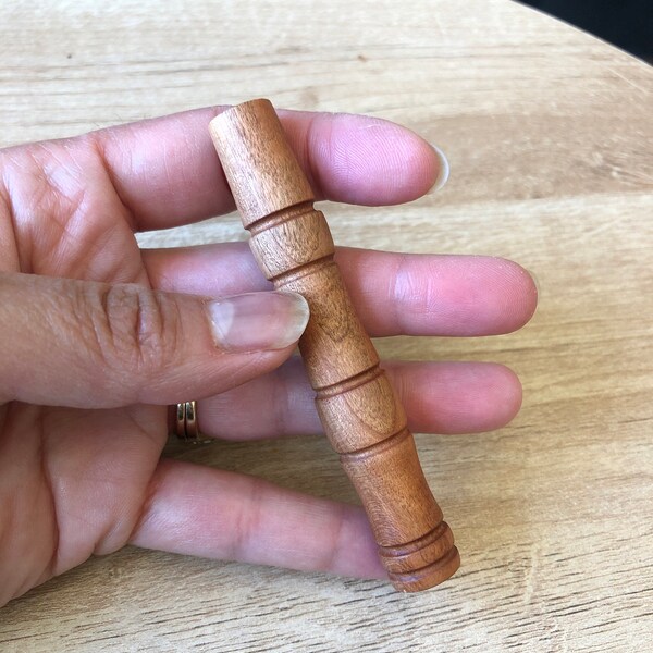 Elite Purple Heart Wood Inhaler With Necklace Portable Diffuser ...