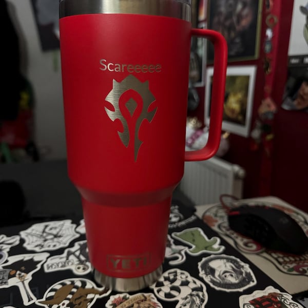 Custom Engraved YETI Bottle Ocean Theme With Shells & Whale Shark ...