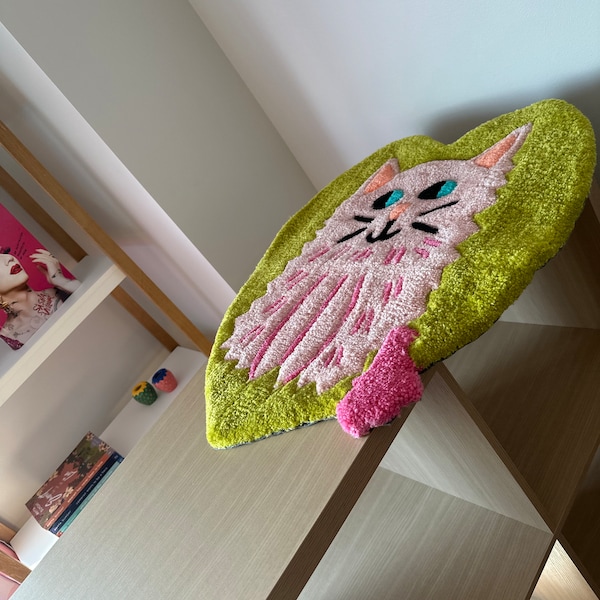 Cloud Rug, Tufted Rug, Aesthetic Rug, Tufted Wall Hanging, Cool Wall ...