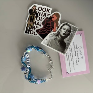 Handmade Taylor Swift Reputation Bracelet / Eras Tour Friendship ...