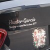 Couples Names Decal - Names Connected With A Heart Sticker - Newlyweds ...