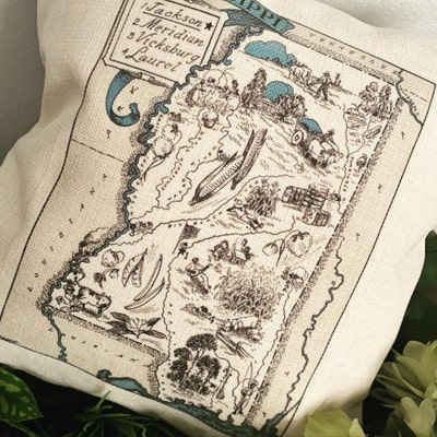 Vintage Cowboy Country Map DIGITAL IMAGE DOWNLOAD 1950s Map of Cowboy ...