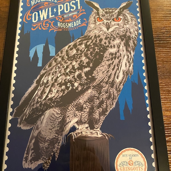 Harry Potter - Owl Post Advertising Print - 11x17 - Etsy