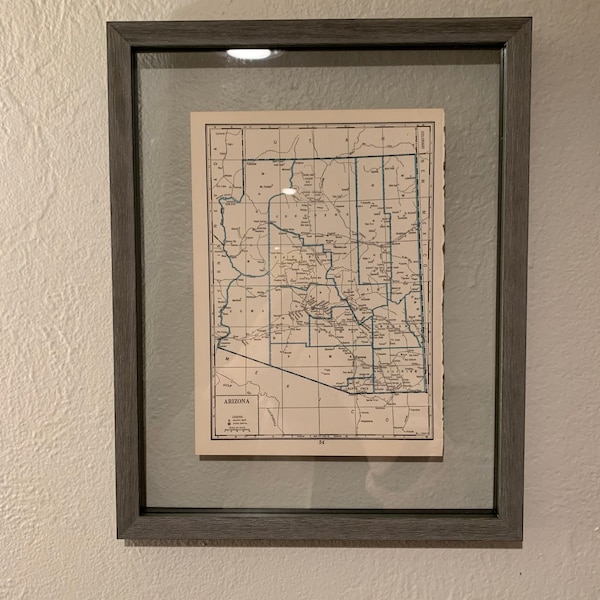 1960’s LA Map- Downtown Los Angeles- Vintage Road Atlas - Etsy