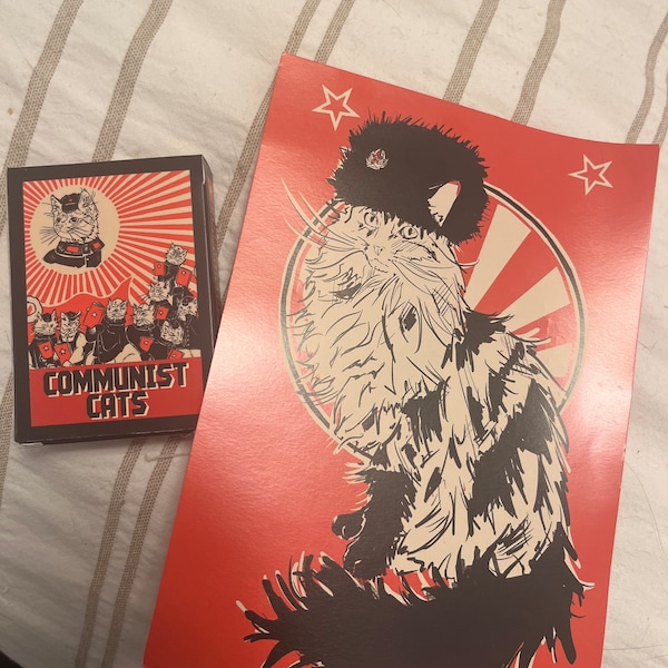 Communist Cats - the Card Game - Etsy