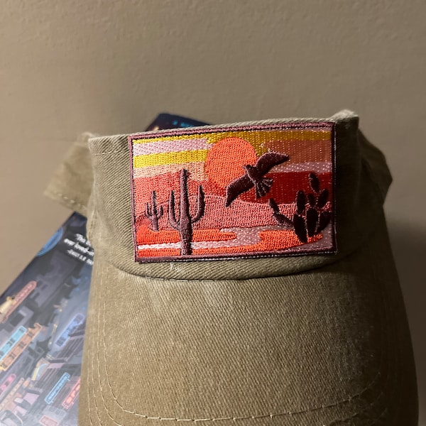 Desert Patch Collection Bundle - S/7 Iron on Patches - Cactus, Sunset ...