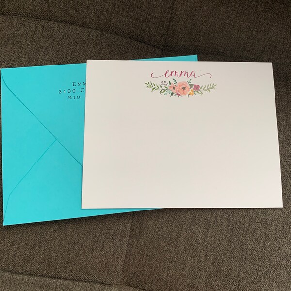 Custom Envelopes | Return Address Printing ADD-ON | Personalized ...