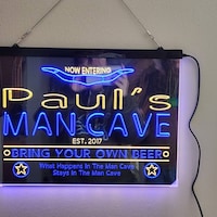 Name Personalized Custom DJ Zone Music Turntable Neon Sign LED Wall ...