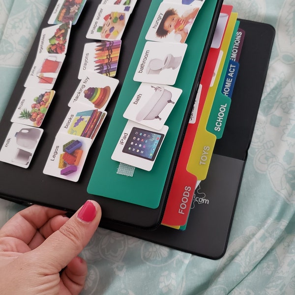 162 Symbol Flash Cards Visual Communication Photo Book, Autism Language ...