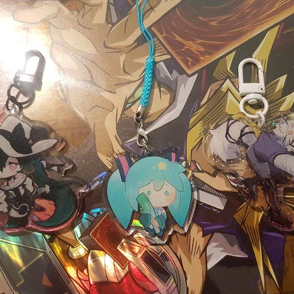 Pokémon Miku Gacha Keychains - Etsy