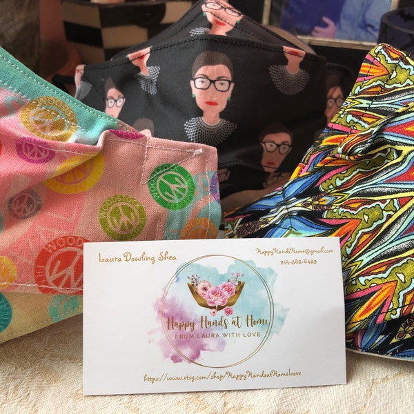 Limited Edition 3D Starburst Custom Mask, Filter Pocket and Nose Bridge ...