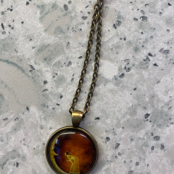 Woman on the Moon • Shannon Stamey Art • Moon Jewelry • Crescent Moon ...