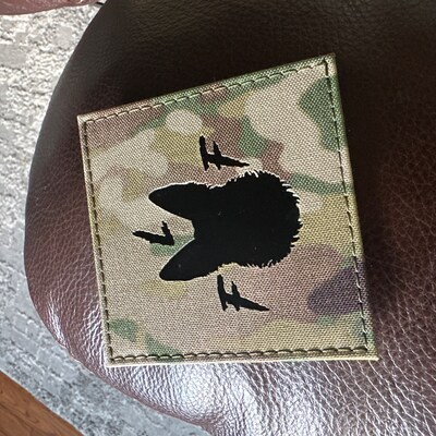 3.5x2in Custom Skeleton Shaka Hang Loose Patch IR Patch Military Patches Tactical Patches Laser ...