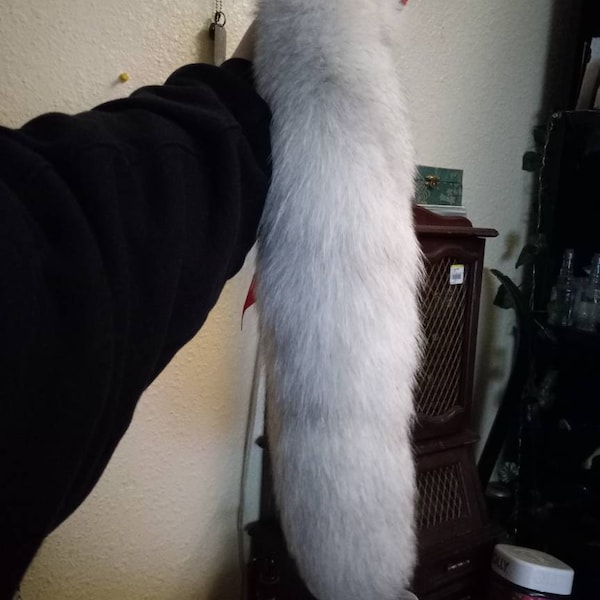 Eco Friendly Blue Fox Tails - Etsy