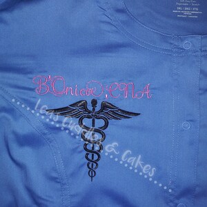 Medical Caduceus Embroidery Instant Download Machine Embroidery Design ...