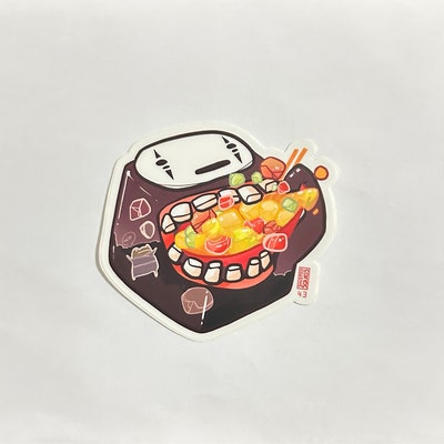 Milky Candy With Peko-chan Art Cube Waterproof Anime Aesthetic Sticker ...