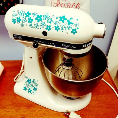 Spring Blossom Vinyl Decals Perfect for Your Mixer - Etsy