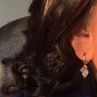 Moonstone Apatite & Teal Kyanite Gemstone Earrings Multi - Etsy