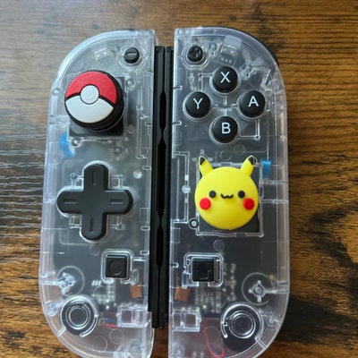 Pokemon Pokeball Pikachu Thumb Grips Nintendo Switch Joy Con Joystick ...