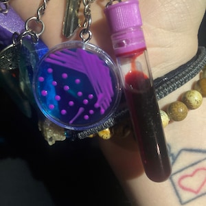 Blood Slide Microscope Enamel Pin / Hematology Pathology / | Etsy