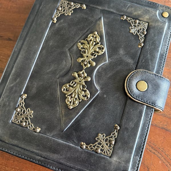 Blue A5 Planner Cover / A5 Planner Binder / Personalized Binder A5 ...