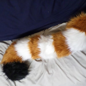 Red Panda Tail Pattern PDF DOWNLOAD - Etsy