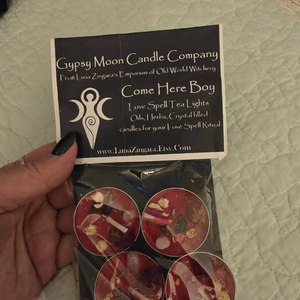 Love Spell Tea Lights... Herbal Infused Tea Lights, Love Spell Candles ...