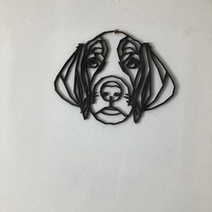 Geometric Labrador Retriever Dog Pet Wall Art Decor Hanging - Etsy UK