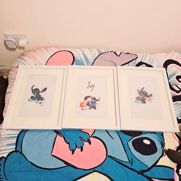 Personalized Lilo & Stitch Print, Stitch Nursery Decor, Ohana Wall Art ...