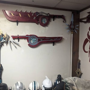 Final Fantasy XIV FF14 Thancred Waters Gunblade Cosplay Props Replica ...