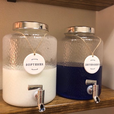 Personalized Farmhouse Style Kitchen Labels to Organize Mason Jars ...