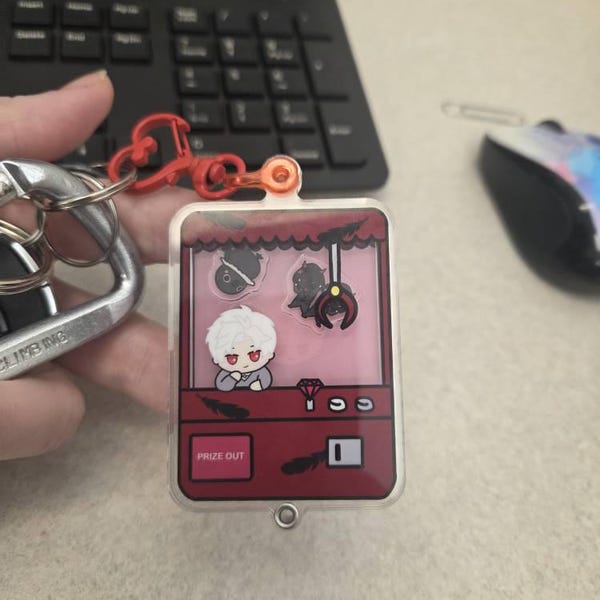 I7 Characters Fan Art Shaker Keychains - Etsy