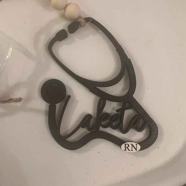 Car Charm / Nurse / Medical Field / Personalized / LPN / RN / Charm ...