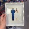 Personalized Bride and Dad Portrait Art PRINT | Father of the Bride ...