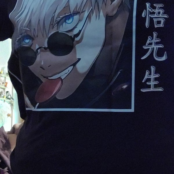 Vintage Satoru Gojo 90s Shirt, Satoru Jujutsu Anime Shirt, Gojo Satoru ...