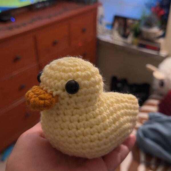 NO SEW Rubber Duck Amigurumi Crochet Pattern, Duck, Duckie, Bird ...