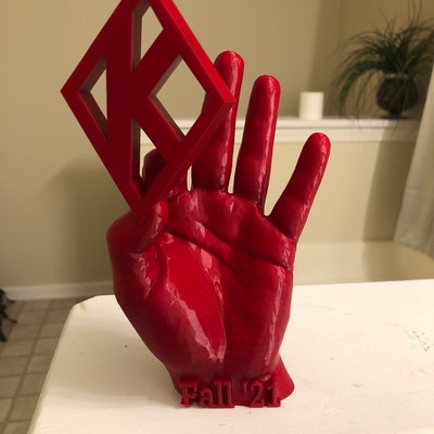 Personalized Kappa Alpha Psi Hand - Etsy