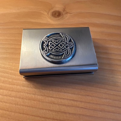 Pocket Turtle Matchbox Cover in Stainless Steel Treasure Box BPAL Imp ...