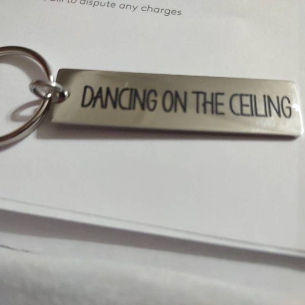 Customized Keychain Personalized You Choose Wording - Custom Gift ...
